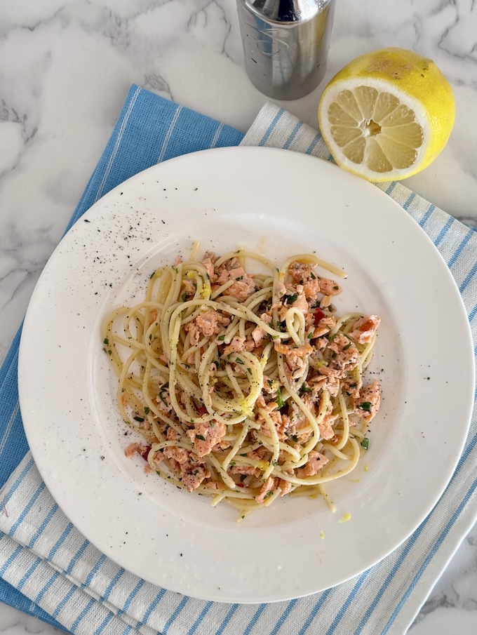 Spaghetti al salmone senza panna - Tempo di cottura